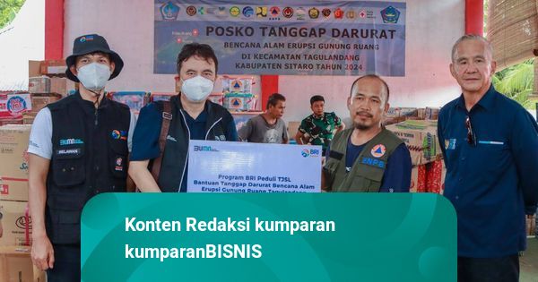 Tanggap Bencana Bri Peduli Bantu Korban Terdampak Erupsi Gunung Ruang
